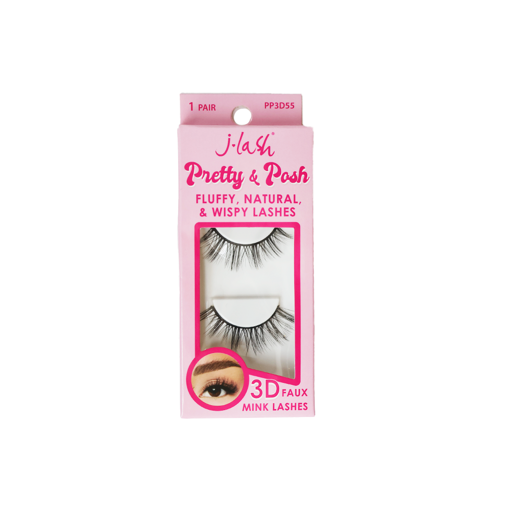 Pestañas Postizas Pretty & Posh #PP3D55 - JLASH – Renatta Cosmetics