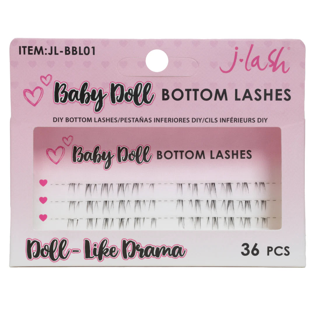 Pestañas individuales inferiores DIY Baby Doll – Renatta Cosmetics